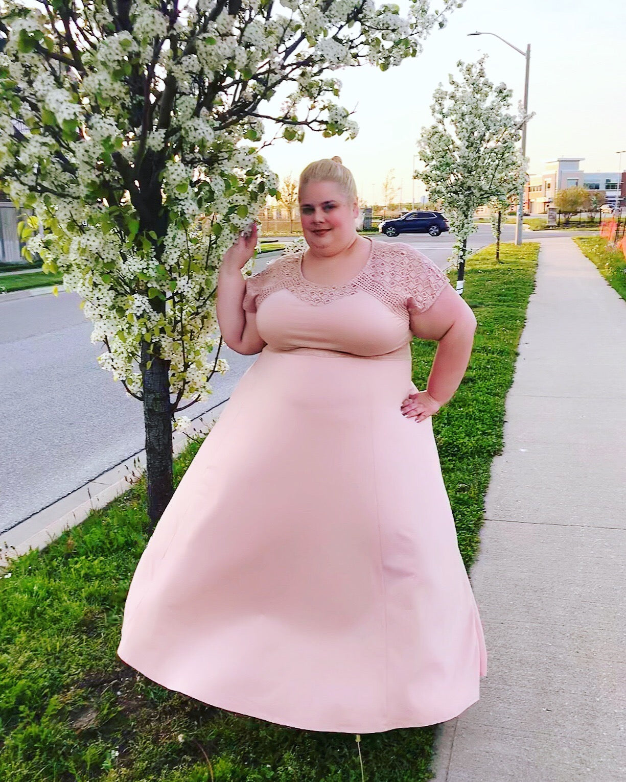 Torrid Blush Maxi Dress – Mustang Sally Two’s Closet