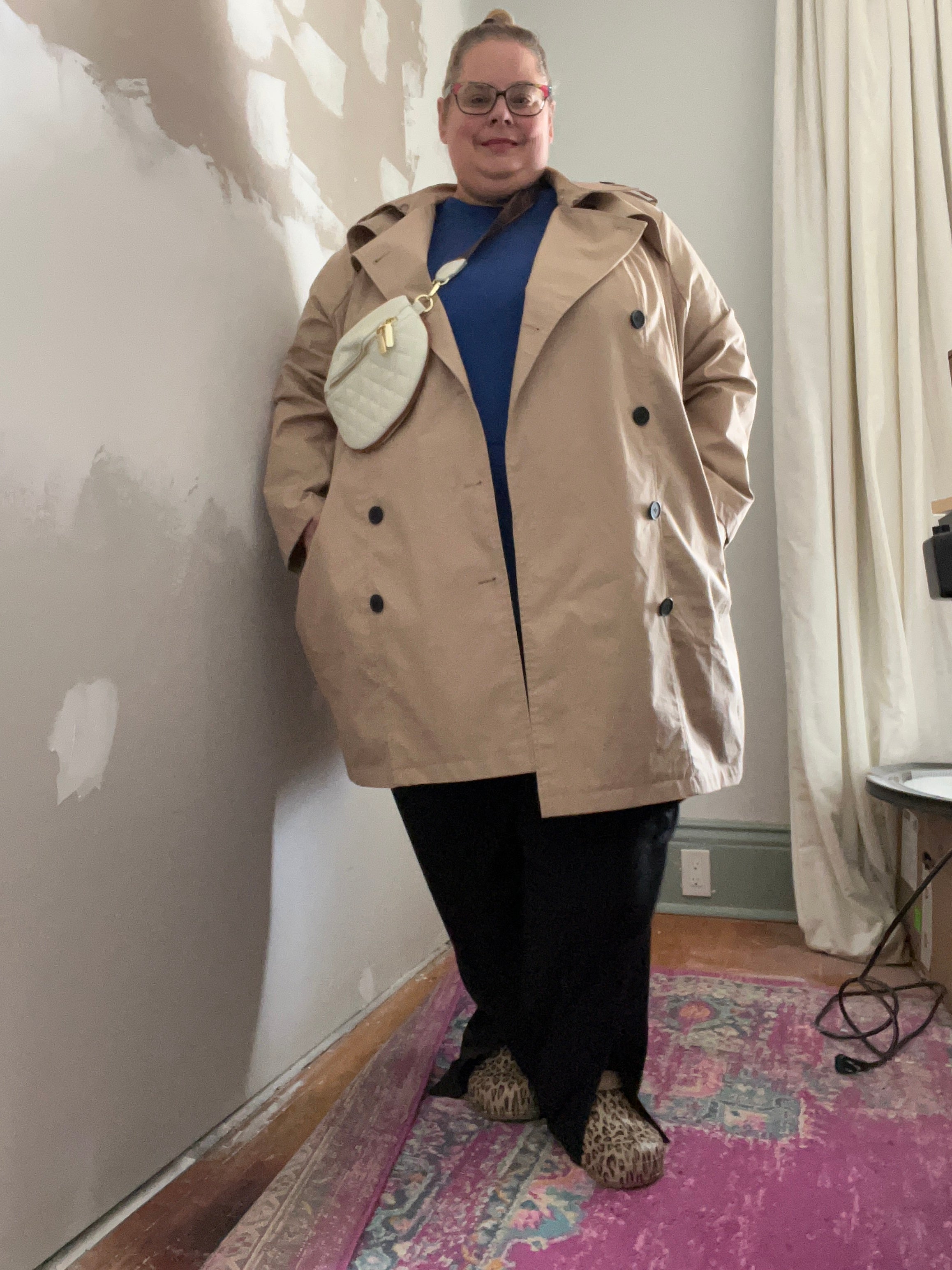Universal Standard Tan Jacket – Mustang Sally Two’s Closet